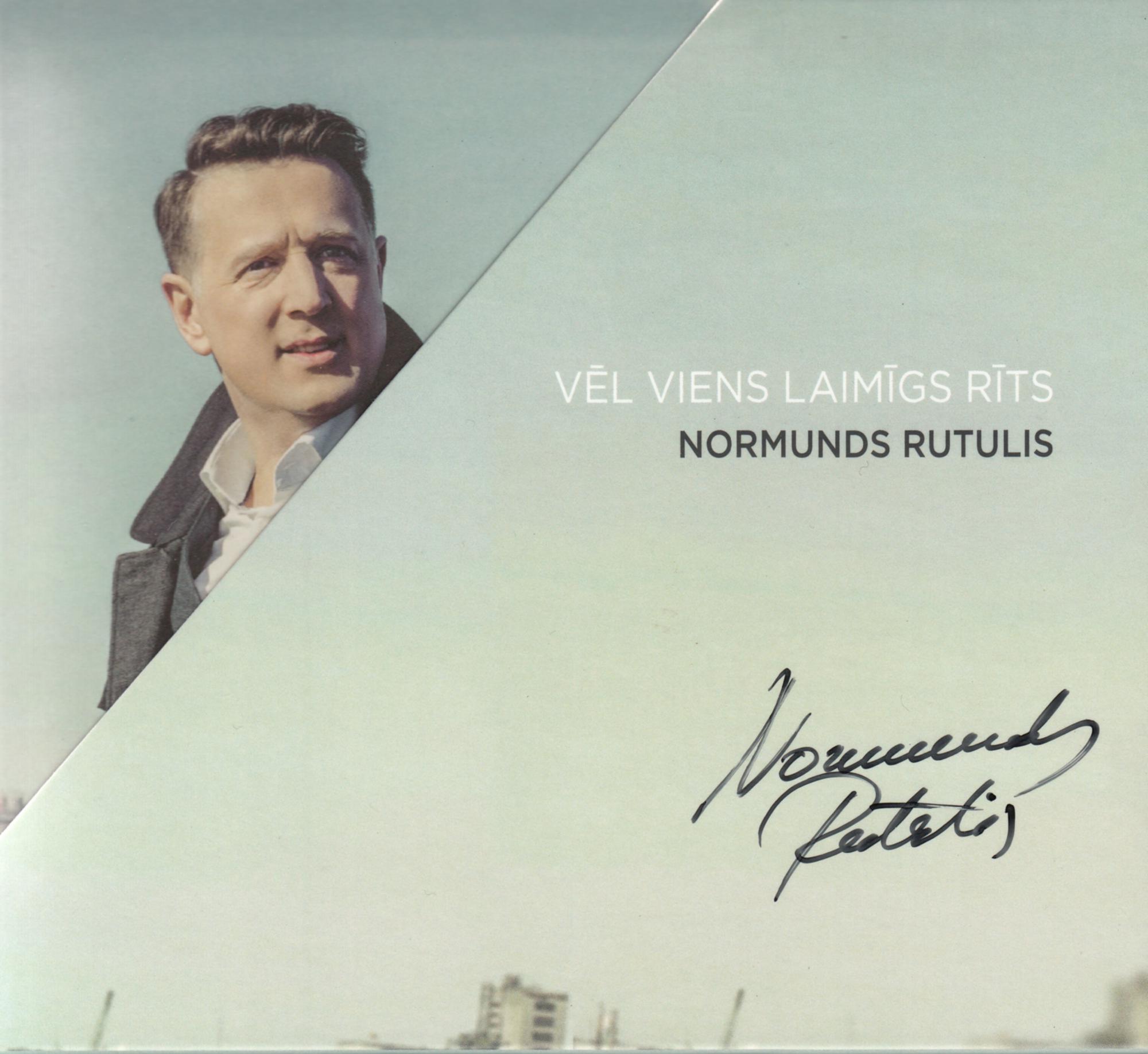 Normunds Rutulis Vēl viens laimīgs rīts (CD ar autogrāfu) - MICREC